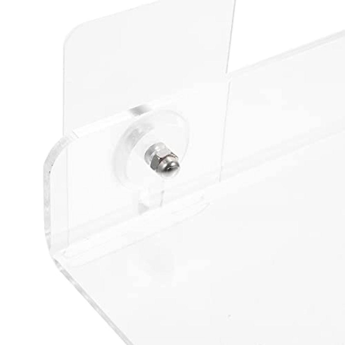 Beavorty Acrylic display stand nail polish rack album covers for wall decor clear wall shelf acrylic wall shelf clear bookshelf vinyl record wall mount -mounted Display stands