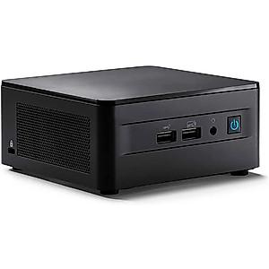 Intel 2022 Newest NUC 12 Pro Mini PC Kit NUC12WSHi5 Desktop Computer, 12th Gen 12-Core i5-1240P, 32GB DDR4 RAM, 2TB PCIe SSD, WiFi 6, Thunderbolt 4, Windows 10 Pro, BROAG 64GB Flash Drive