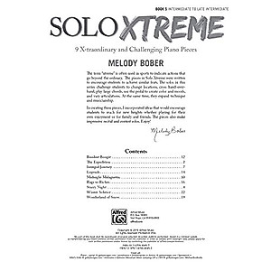 Solo Xtreme, Bk 5: 9 X-traordinary and Challenging Piano Pieces