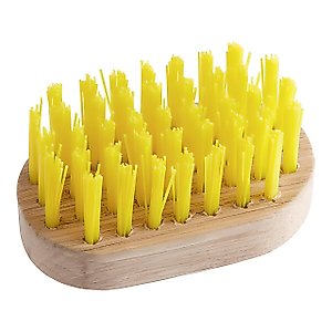 OCS Parts Corn Desilker Brush with Wooden Handle | Quickly Removes Silk from Corn on The Cob