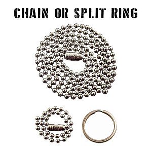 Canada Flag Military Dog Tag Necklace, Custom Printed & Personalized