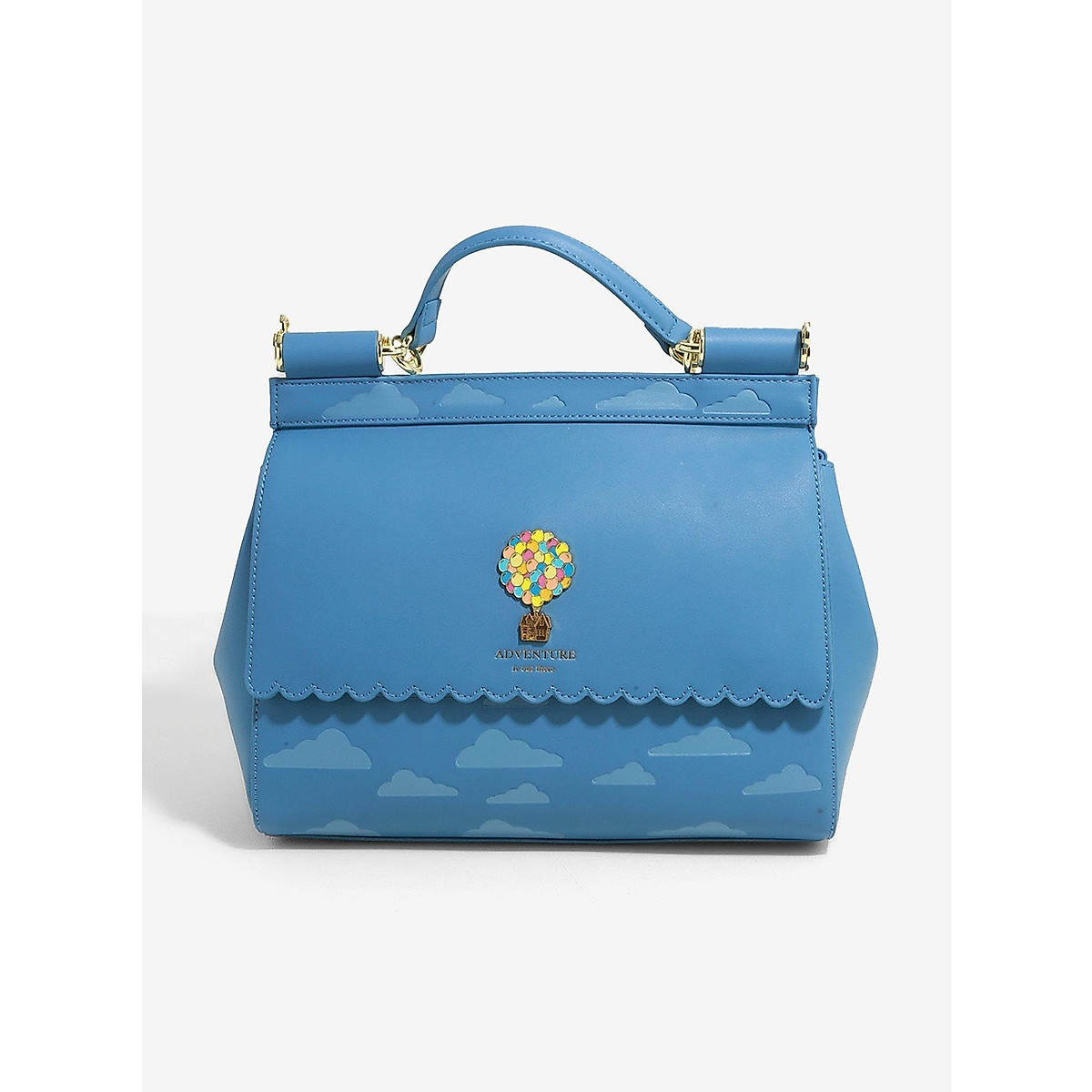 BoxLunch Loungefly Disney Pixar Up Clouds Crossbody Bag Exclusive