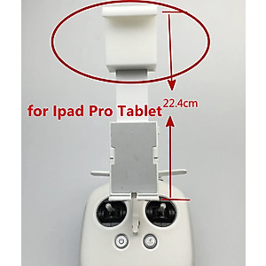 gouduoduo2018 Ipad Pro Tablet Monitor Holder Extended Mount Panel for DJI Phantom 4 3 Inspire 1 Romote Control