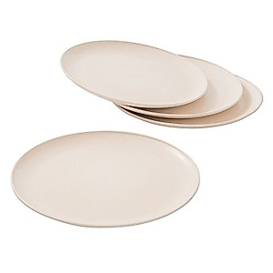 EVO Sustainable Goods 10" Plate, Set of Four, White