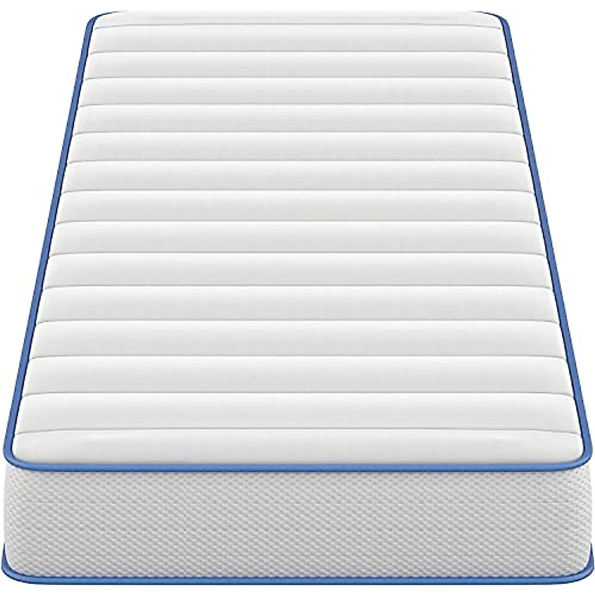 Nautica Home, 6" Relieve Innerspring Hybrid Mattress, Quilted Memory Foam Cover, High Density Comfort Latex Foam Layer with Bonnell Support Coil Springs Base