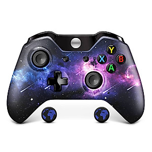 Jalop Xbox One Controller Wireless, Compatible with Xbox One, Xbox Series S, Xbox Series X, Xbox One Elite, Xbox One S, Xbox One X Windows 11/10/8/7, Custom Starry Sky Design with 3.5mm Audio Jack.