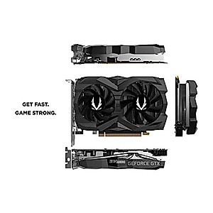 ZOTAC GeForce GTX 1660 Super 6GB GDDR6 192-bit Gaming Graphics Card, Super Compact, ZT-T16620F-10L