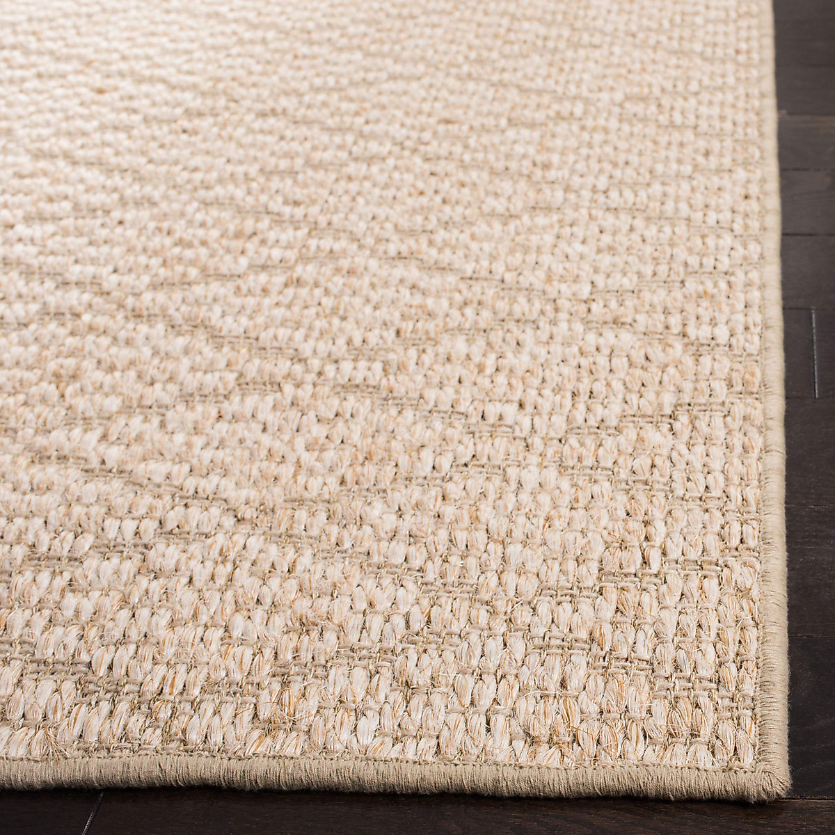 SAFAVIEH Palm Beach Collection Accent Rug - 3' x 5', Beige & Beige, Sisal Design, Non-Shedding & Easy Care, Ideal for High Traffic Areas in Entryway, Living Room, Bedroom (PAB361A)
