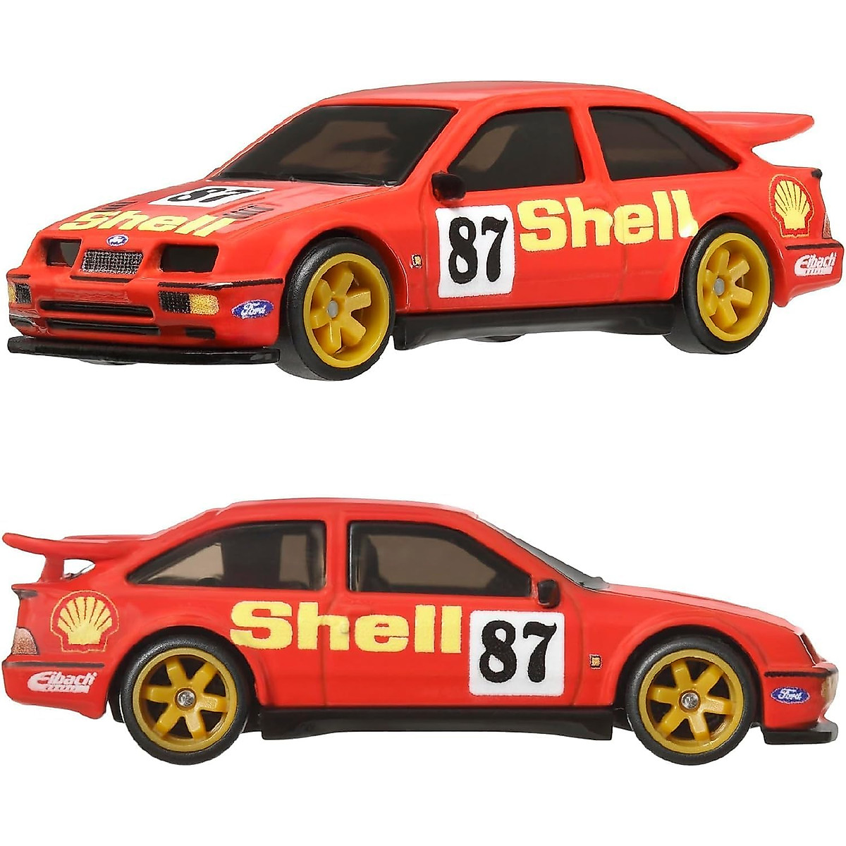 Hot Wheels Premium 2-Pack '93 Ford Escort RS Cosworth / '87 Ford Sierra Cosworth Mini Car HRR73 (3 Years Old and Up)