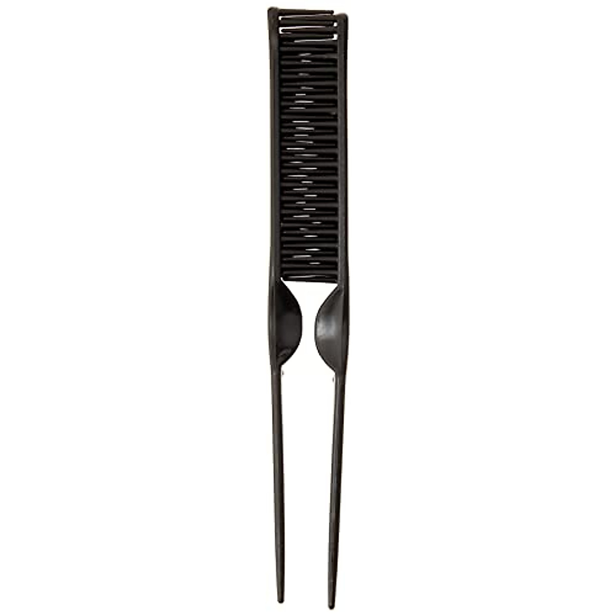 CocoBlack Naturals 3 Row Styling Comb For Detangling, Defining And Separating Curls (Black)
