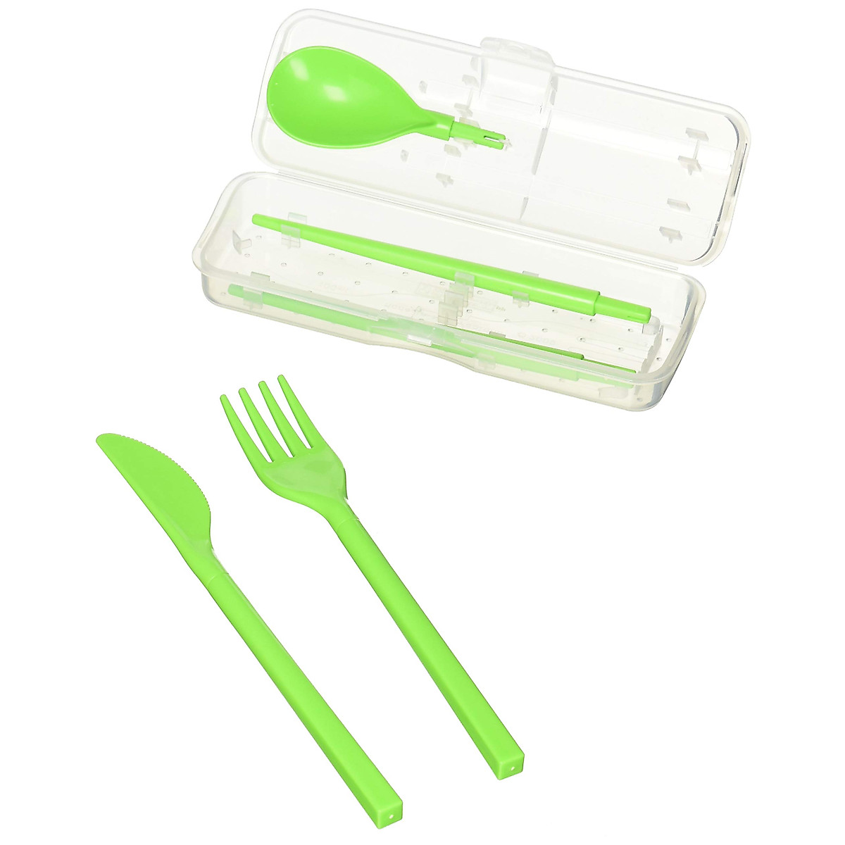 Sistema To Go Collection 4 Piece Cutlery Set, Assorted Colors(2pk)