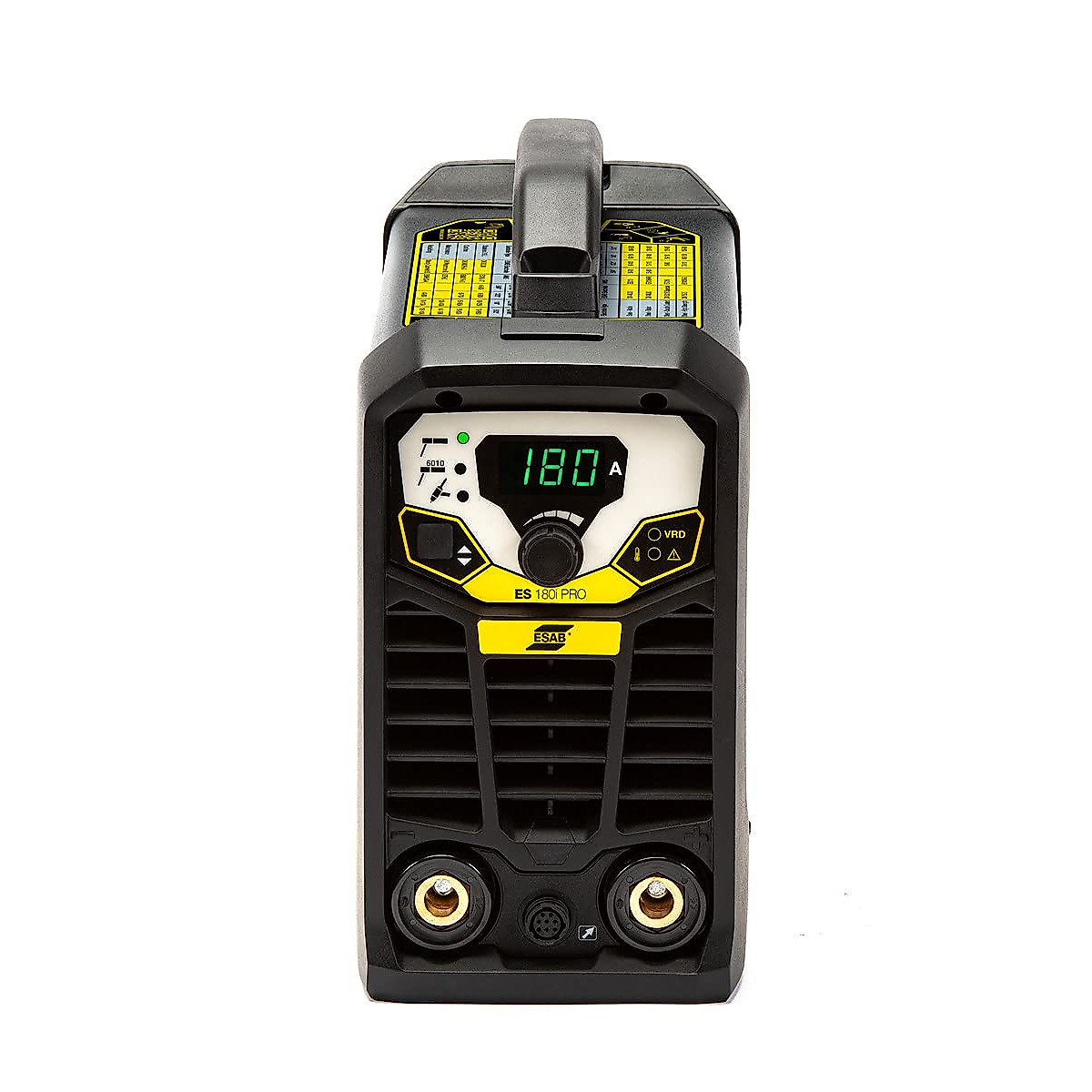 ESAB 0700500070 MINIARC Rogue ES 180i Stick Welding System, Dual Voltage Input, Adjustable Hot Start/Arc Force, Stick 6010 Mode, Power Factor Control, Electrodes up to 5/32", IP23S Designed