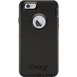 OtterBox Defender Series iPhone 6 Plus Only Case (5.5" Version), Retail Packaging, Neon Rose (Whisper White/Blaze Pink)