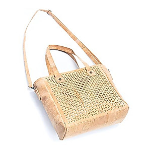 Handmade Vegan Portuguese Cork Purse Tote Bag for Women