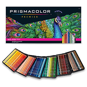 Prismacolor Premier Colored Pencils | Art Supplies for Drawing, Sketching, Adult Coloring | Soft Core Color Pencils, 150 Pack