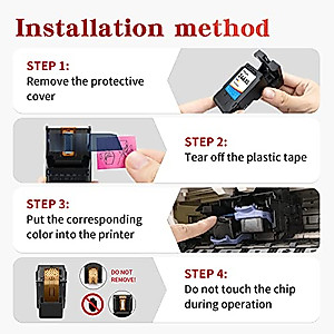 Foiset Remanufactured for Canon Ink Cartridges 245 and 246 for Canon MX490 MX492 MG2522 TR4500 TR4520 TS3100 TS3122 TS3300 TS3322 TS3320 Printer 245xl 246xl Combo Pack