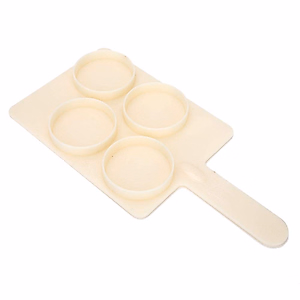 Milk Sampling Tray, HL-MP47B ABS Milk Collection Sampling Tray Cattle Farm Laboratory Mastitis Test Board for Animal Husbandry Supplies