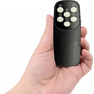 Electric Fireplace Remote Control Suitable for Most (Black)