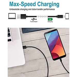 DEEGO Micro USB Cable,15Ft Extra Long PS4 Controller Charger Cable,Enduring Android Charging Cord for Samsung Galaxy S7 Edge S6,Note 5,Note 4,Moto G5,Android Phone,Kindle Fire,Black