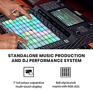 AKAI Professional FORCE – Standalone Music Production, MIDI Sequencer and DJ System with Synth Engines, MPC Sampling and Ableton Style Clip Launching
