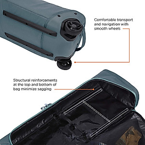 Thule Roundtrip Ski Roller Bag, Dark Slate , 192cm