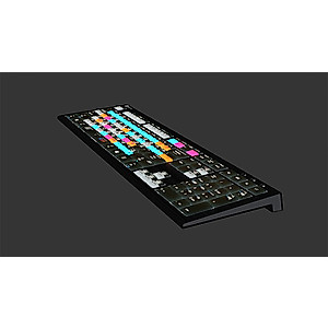 Logickeyboard Designed for Photoshop CC, InDesign CC and Illustrator CC Compatible with Win 7-11 - Astra 2 Backlit Keyboard # LKB-AGDA-A2PC-US