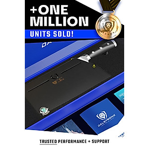 Dalstrong Chinese Cleaver Knife-9"- Gladiator Series 'R'-High Carbon Steel - Razor Sharp - Black Handle - Giftable Meat Cleaver, Vegetable Knife-w/Sheath - NSF Certified