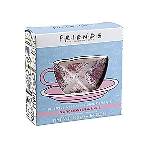 Paladone Friends Beauty Juniper Berry Shower Steamer, Aromatherapy Shower Scents, 140g (4.9oz)