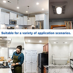 TSEXES Gx24q LED Light Bulb,4-Pin Light Bulb,13W PL-C Recessed Lamp Replacement 26W Fluorescent Light Bulb,4100K,4-Pack