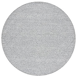 SAFAVIEH Marbella Collection 7' Round Silver/Grey MRB551G Handmade Premium Wool Area Rug