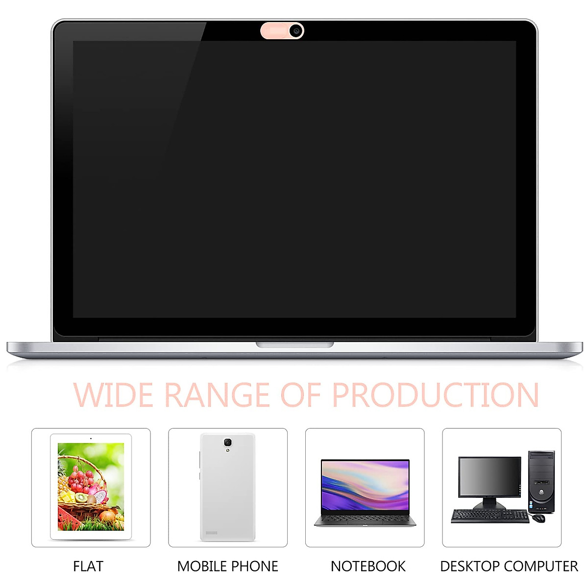 OSALADI Lap Desk Lap Desk Slim Laptop 3pcs Webcam Cover Camera Cover Shutter Slider Privacy Protector Shielding Cover Sliding Sticker Tuf Laptop Computer Laptop Computer Laptop