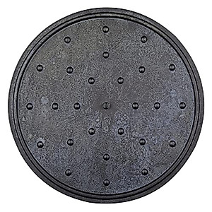 KitchenAid Seasoned Cast Iron Dutch Oven/Casserole, 6 Quart - Black