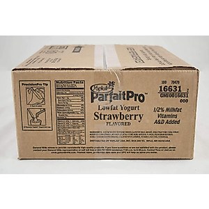 Yoplait ParfaitPro Gluten Free Low Fat Yogurt 64 ounces (Pack of 6) (Strawberry)