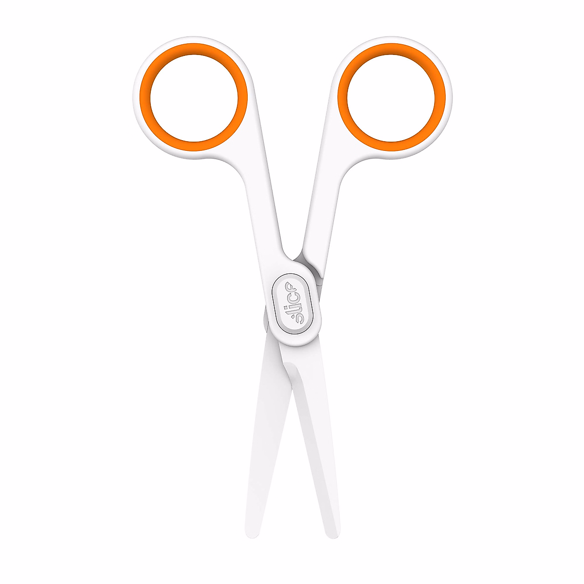 Slice 10544 Ceramic Scissors, Never Rusts, Finger Friendly, Food Grade, BPA,1 Pack, Rounded Tip