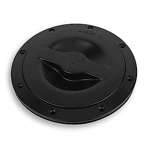 Dilwe Kayak Boat Cover Deck Hatch with Hole Threaded Lid for Kayak Boat Kit Contain Red Pocket