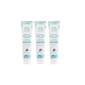 Honest Diaper Rash Cream, 2.5 Ounce (3 Bottles)