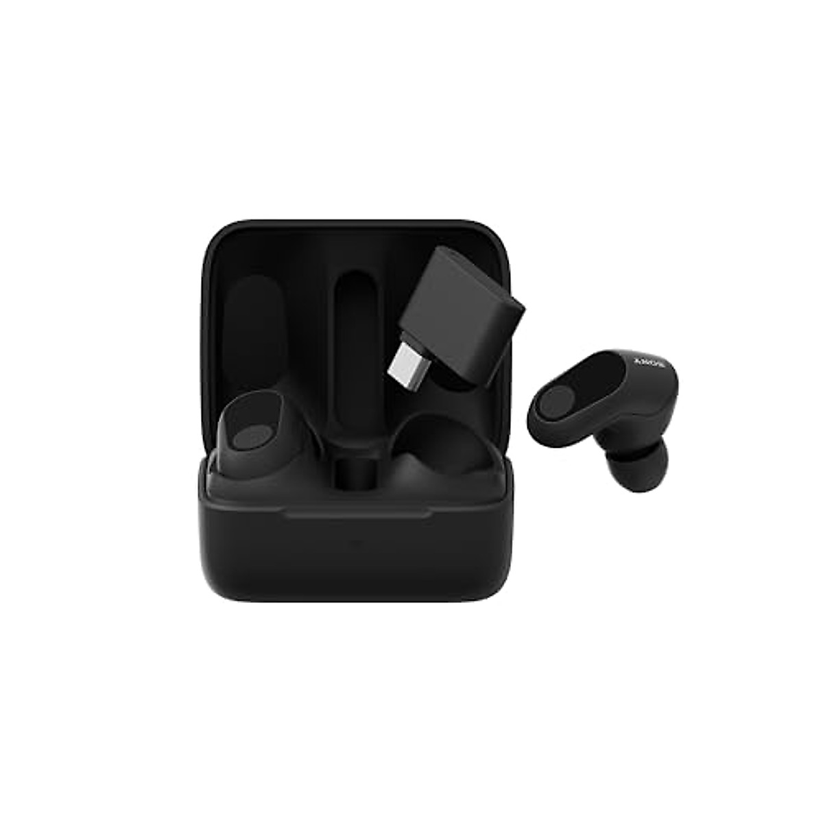 Sony INZONE Buds Wireless Gaming Earbuds, Perfect for PlayStation® 5, for PC/PS5/Switch/Mobile, 48Hr Battery with Case, Noise Canceling, 360 Spatial Sound, 2.4GHz USB-C Dongle, WF-G700N Black