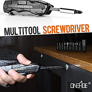 Gifts for Boyfriend Him Husband Dad Men,Multitool Knife I LOVE YOU,Anniversary Cool Gifts for Husband,Fathers Day Birthday Gifts,Valentines Day Unique Gifts,Christmas Stocking Stuffers,Gadget Gifts