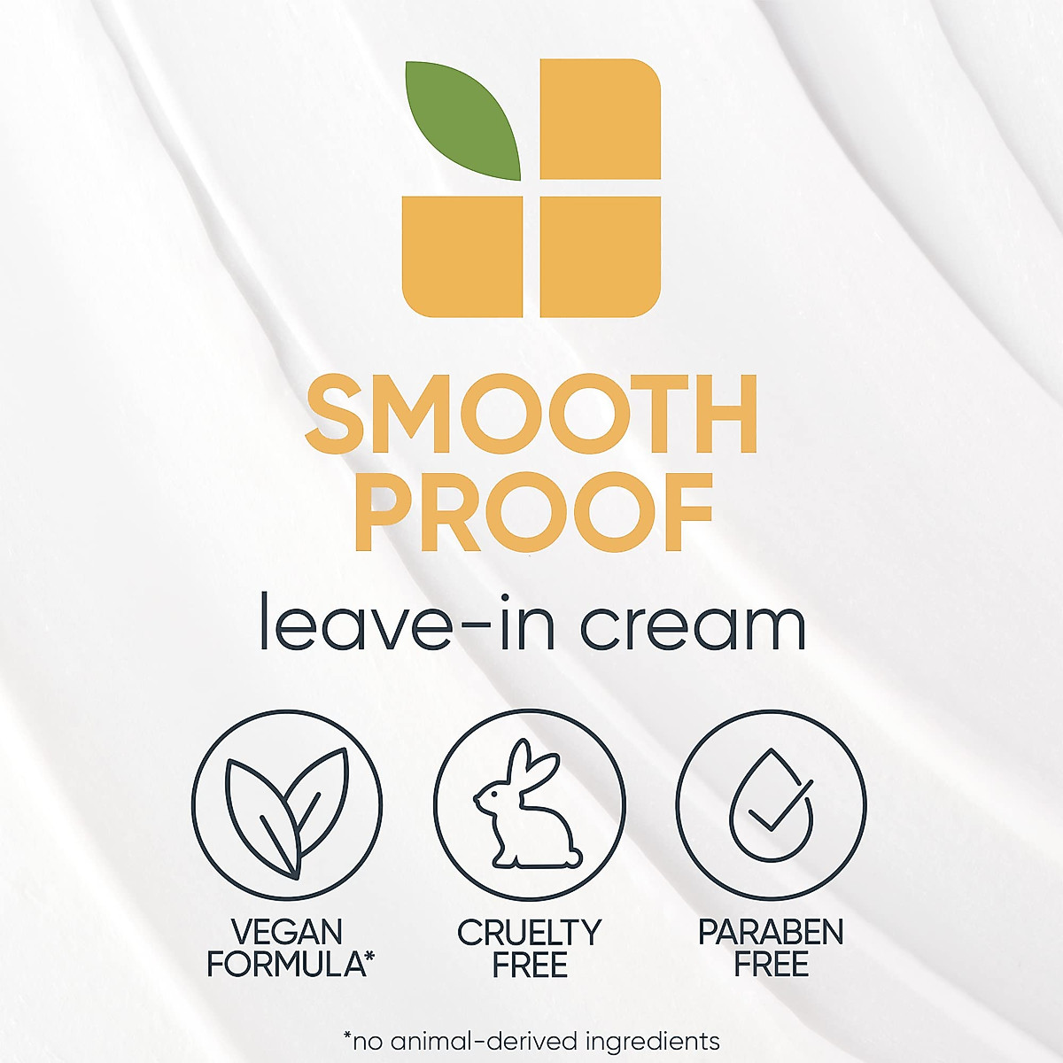 Biolage Smooth Proof Leave-In Cream | Controls Frizz, & Detangles for Smoother, More Manageable Hair | Paraben-Free | For Frizzy Hair | 5.1 Fl Oz
