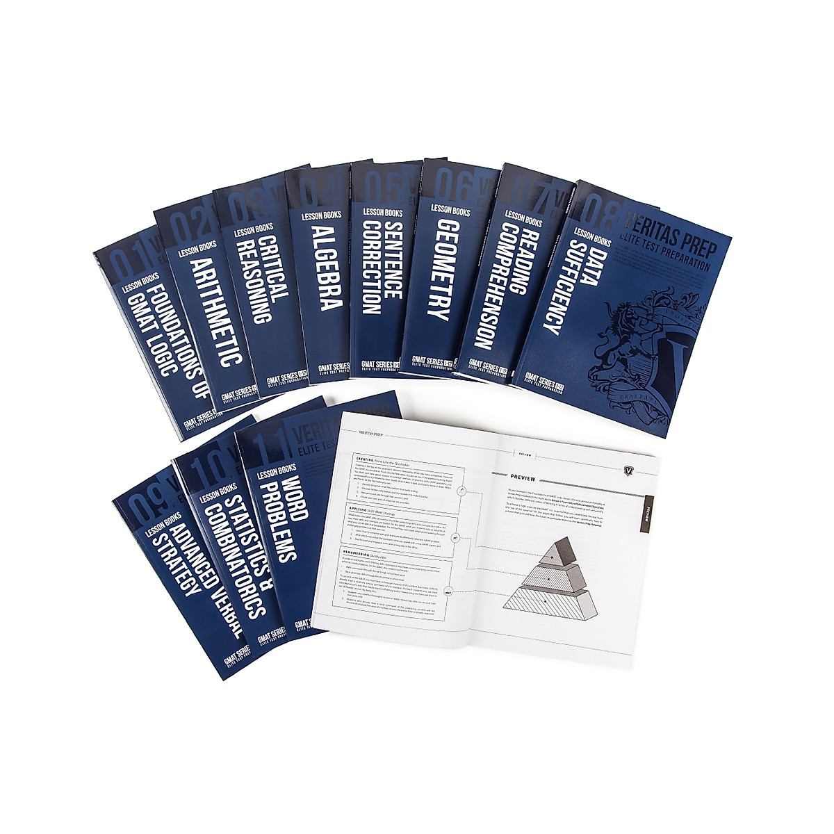 Veritas Prep Complete GMAT Course Set - 12 Books