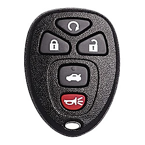 Remote Key Fob Replacement Fits for Chevy Malibu 2004 2005 2006 2007 2008 2009 2010 2012 Cobalt Pontiac G5 G6 Grand Prix Buick Lacrosse Saturn Aura Sky Keyless Entry Remote Control 22733524 KOBGT04A