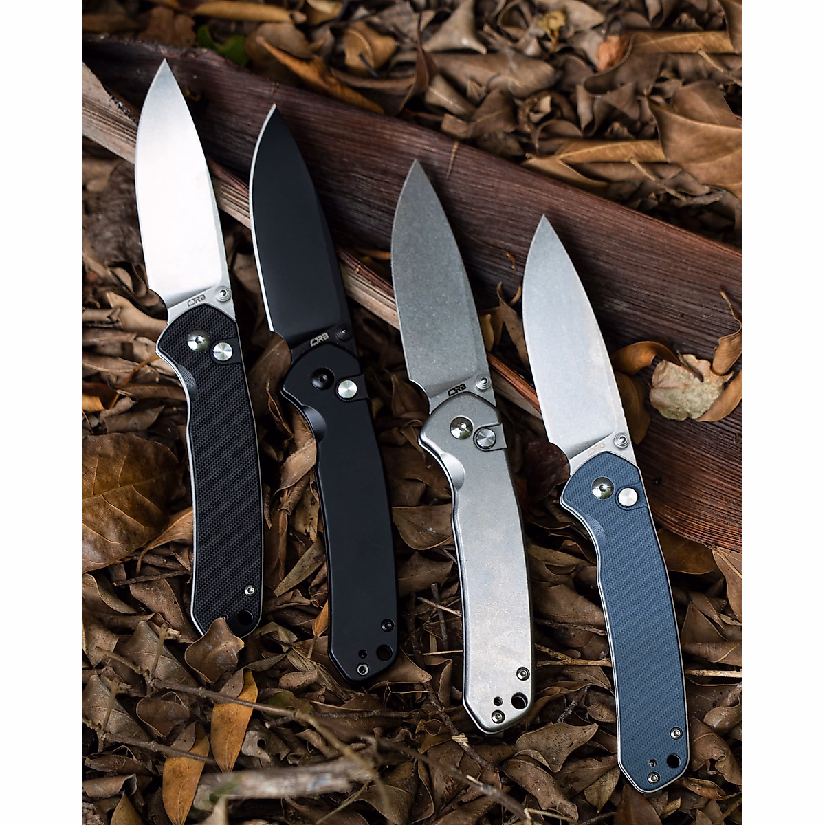 CJRB Folding Knife Pyrite (J1925) AR-RPM9 Blade and G10 Handle EDC Pocket Knife with Clip Black