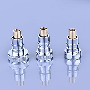 Faucet Adapter, Faucet Adapter for Portable Washer, Dishwasher Snap Adapter Connection,Brass Chrome, 5/16-27 Male or 55/64-27 Female, Faucet Aerators, Kitchen Fixtures