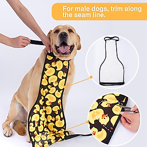 LovinPet Large Dog Belly Cover,Dog Belly Wrap,Dog Recovery Suit Pet Abdominal Protective Clothing Washable Dog Bellyband Dog Recovery Suit,Dog Surgical Recovery Suit