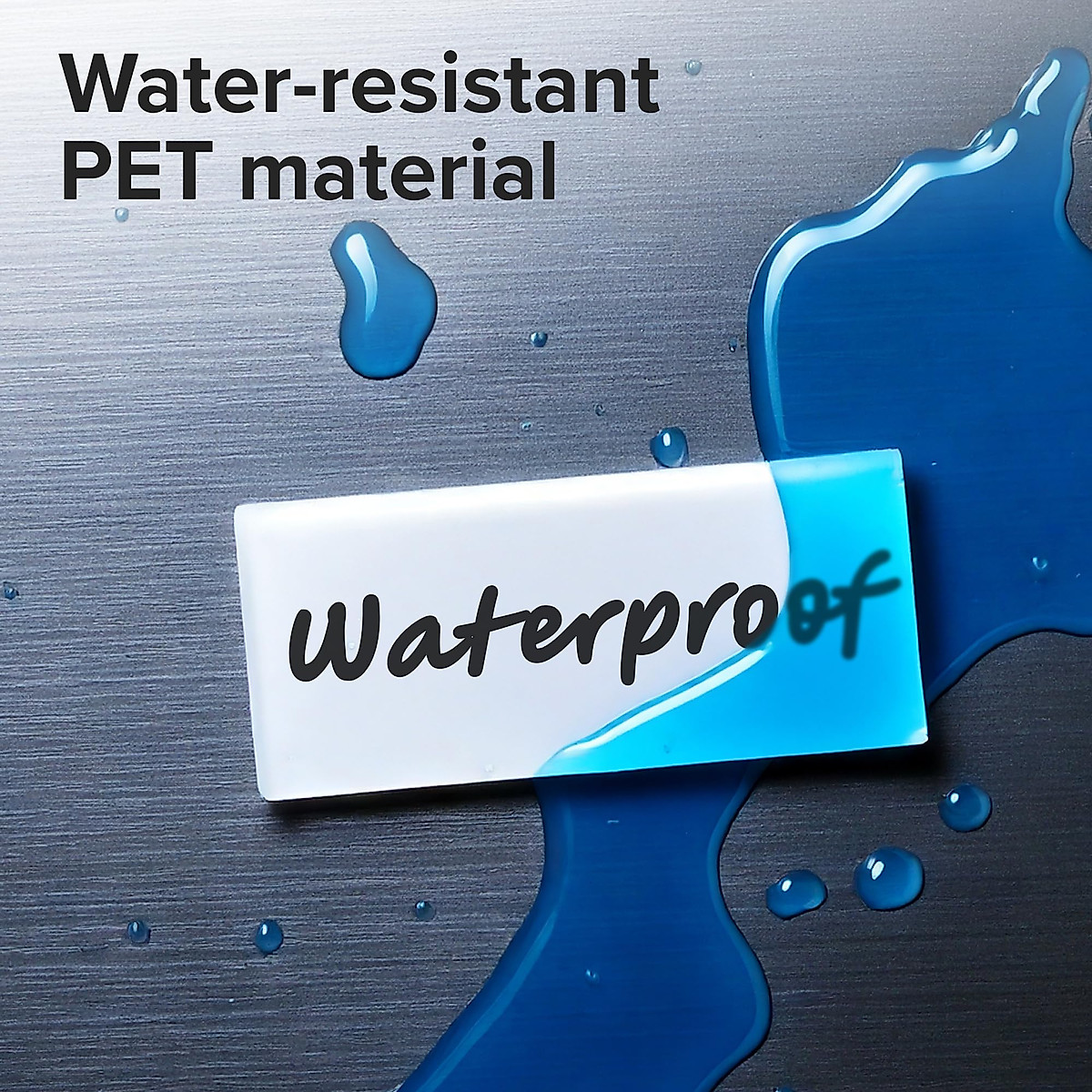 Dry Erase Magnetic Labels - Reusable Sticky Notes - Magnetic Notepads for Refrigerator - Dry Erase Magnetic Sheets - Blank Magnet Stickers to Write On - Magnets for Whiteboard Classroom Fridge