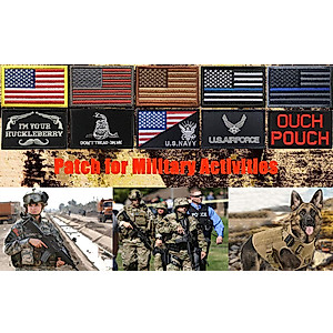 Zcketo 2 Pack Funny Mama Says I'm Special Tactical Hook and Loop Dog Patch (Special)