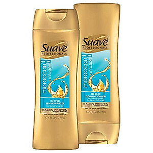 Suave Professionals Shine Conditioner, Moroccan Infusion, 12.6 Fl Oz (Pack of 1)