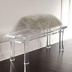 bynuraybirtane Lucite Transparent Bench