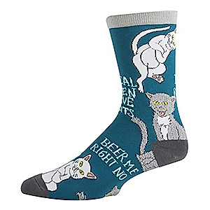 Oooh Yeah! Socks, Mens Cotton Crew Sock