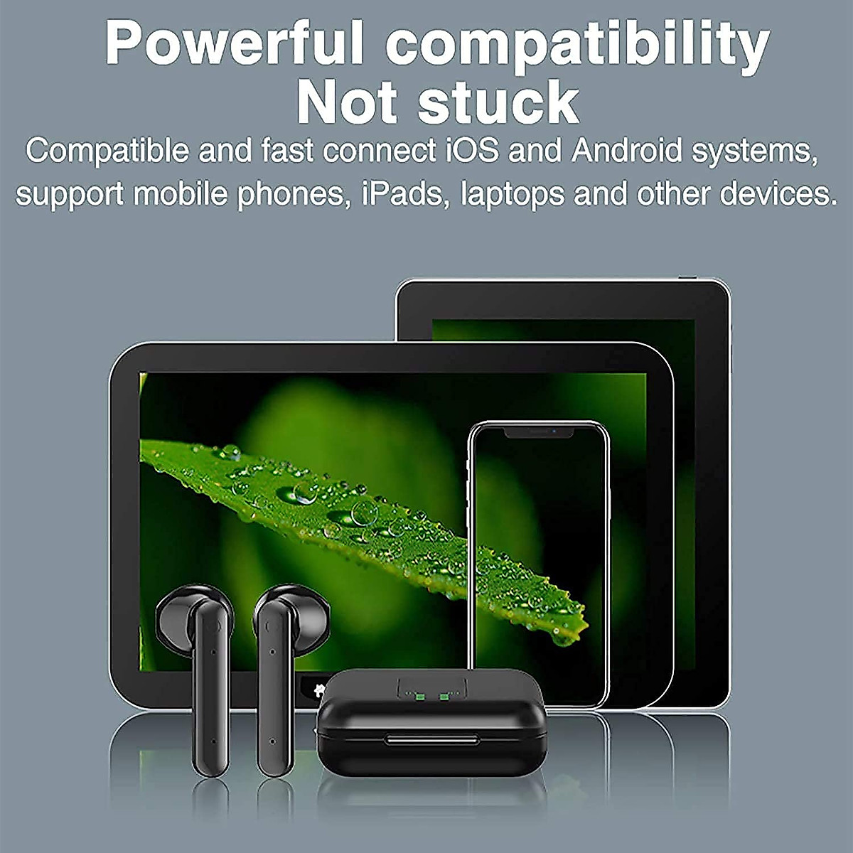 Earbuds Bass Earphones with Microphone Stereo in Ear Earbud Headphones with Mic and Volume Control Headset 3.5 mm Plug Compatible Multiple Audio Devices 3.9 Ft Black